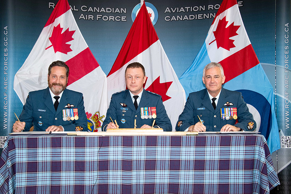 RCAF Air Reserve takes change of appointment on the road to 14 Wing ...