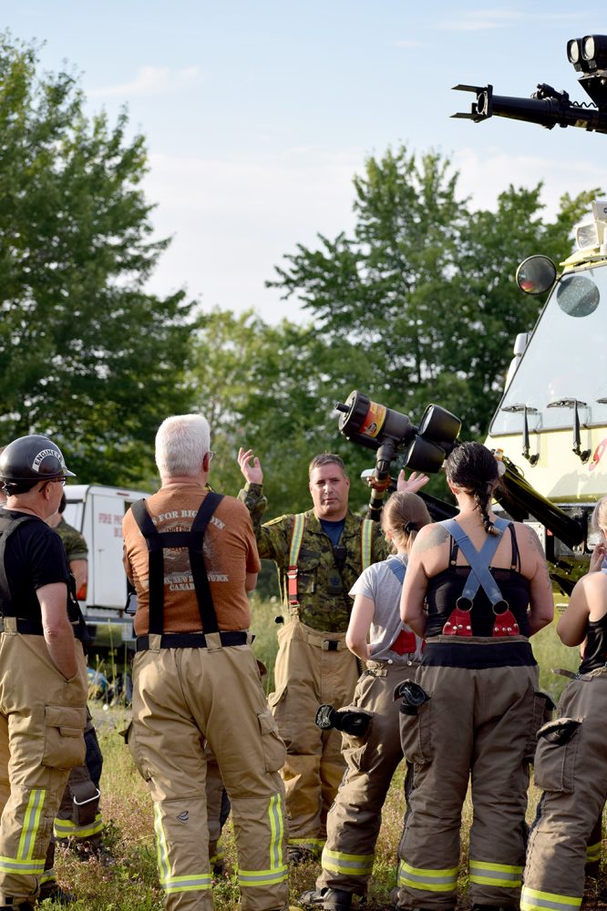 Aircraft firefighting takes multi-tasking training - The Aurora News