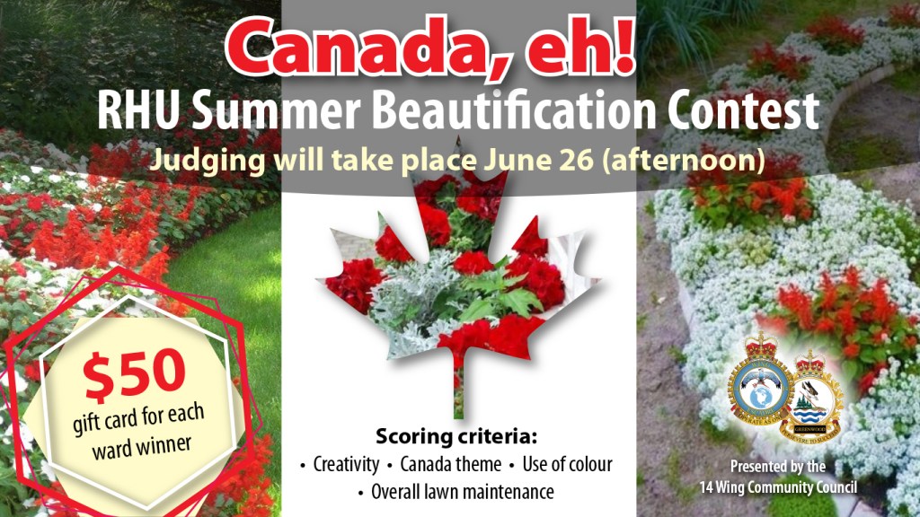 RHU summer beautification contest – Canada, eh! - The Aurora News