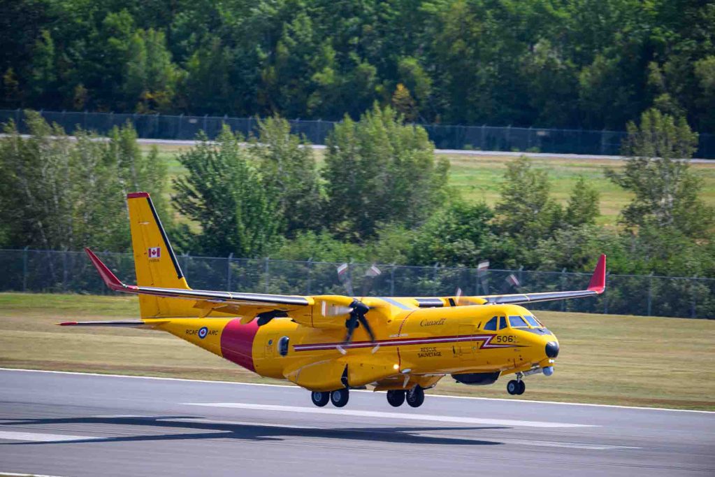 New search and rescue Kingfisher arrives at 14 Wing Greenwood - The ...